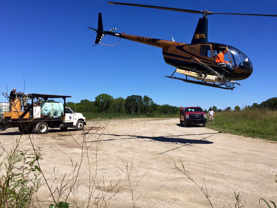 Agricultural Spraying – MF Helicopters